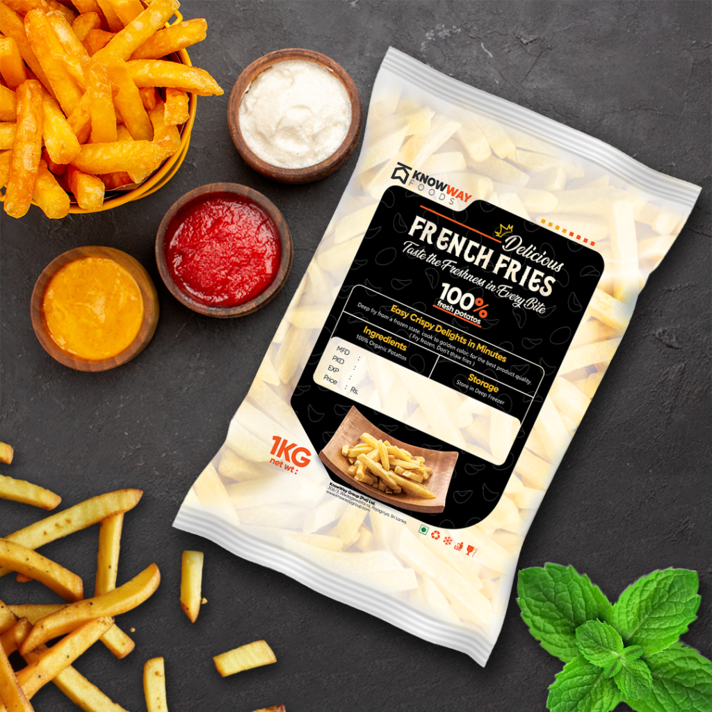Super Crispy French Fries 1KG – Knowway Foods
